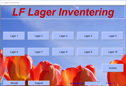 LF Lager Inventering